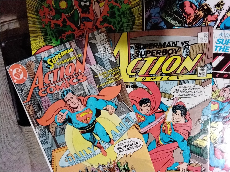 Action Comics #583 # 582, #586, #587, ##591. They are all in very nice condition | eBay