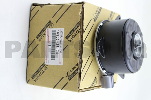 1636328170 Genuine Toyota MOTOR, COOLING FAN 16363-28170 | eBay