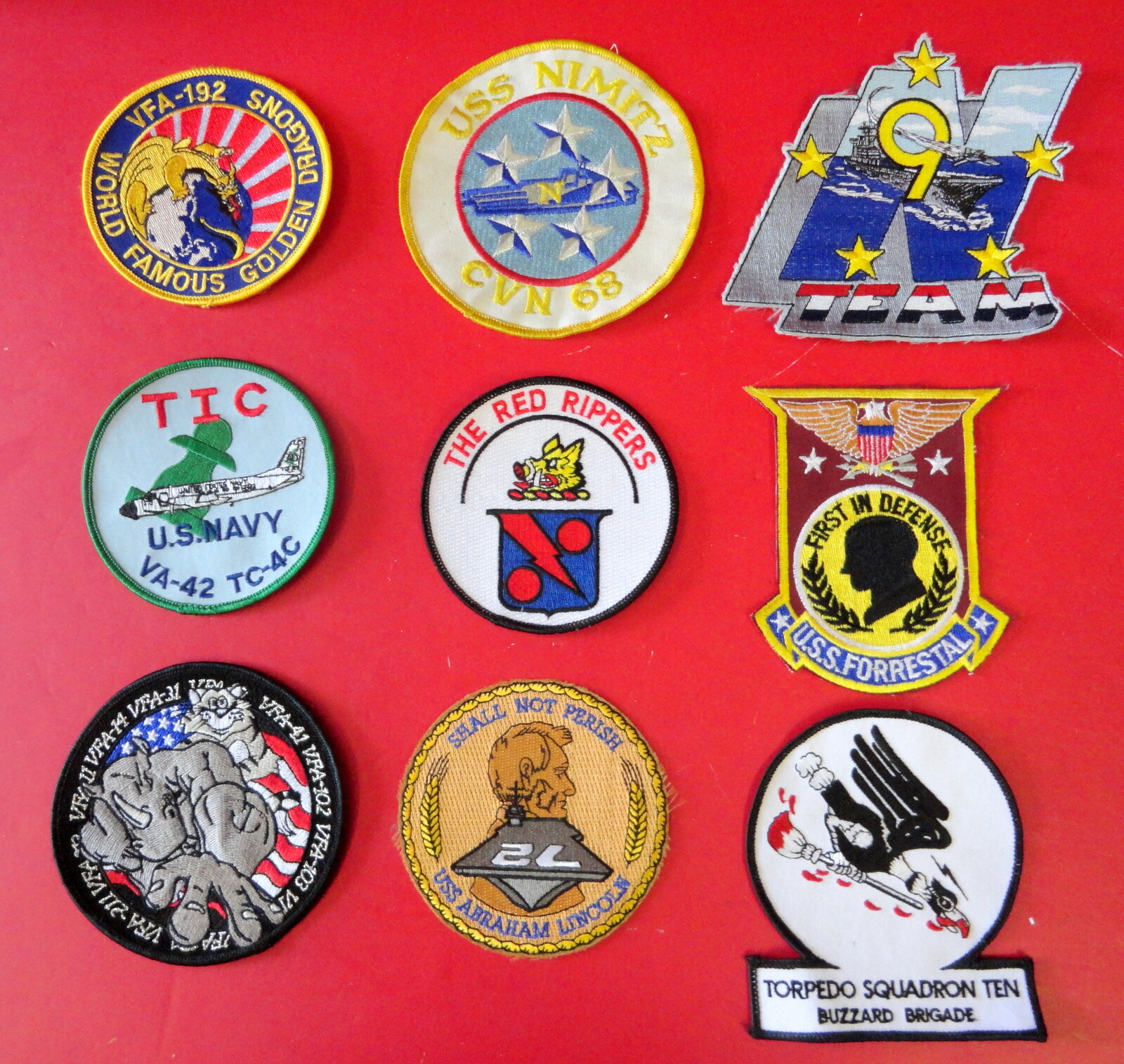 Fighter Squadron Patches