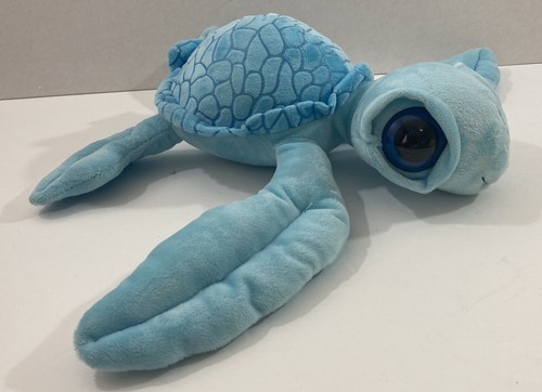 Sea Turtle Blue Big Eyed plush 19"W x 13"L | eBay