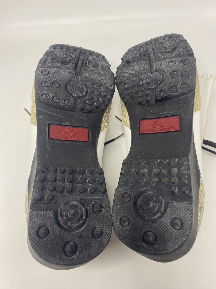 Walter Genuin Chloe Leather Linea Stretch Golf Shoes Snakeprint Size 6. ...
