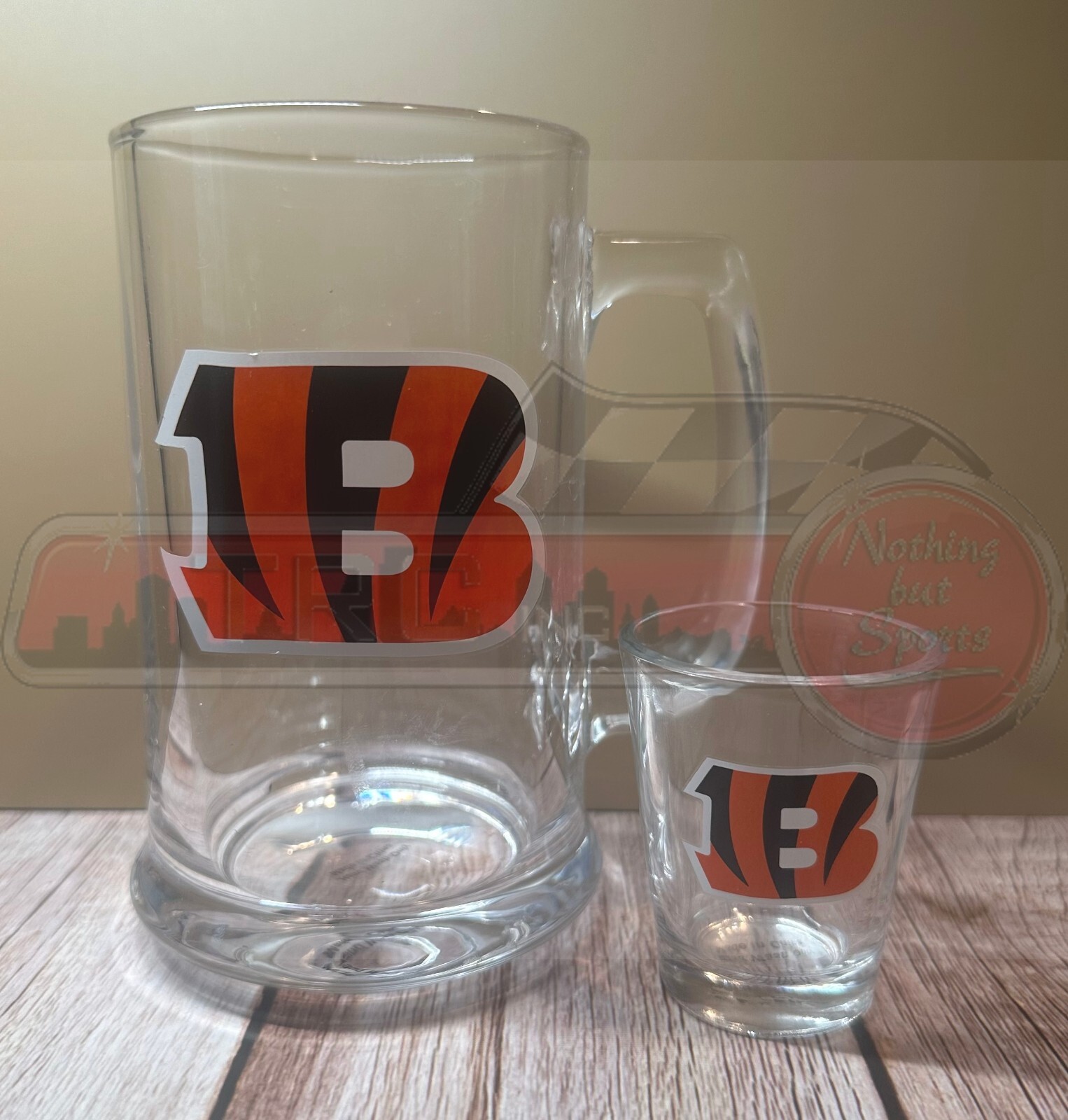 Cincinnati Bengals Memory Company NFL Drinkware Set FREE SHIP!! | eBay