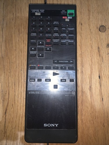 Genuine Sony VTR/TV Remote Control RMT-V575A OEM Tested Works | eBay