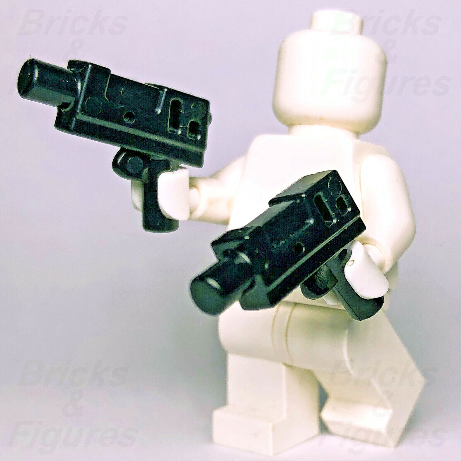 2 x Star Wars LEGO® Mandalorian & Clone Trooper Heavy Hand Blaster Guns ...