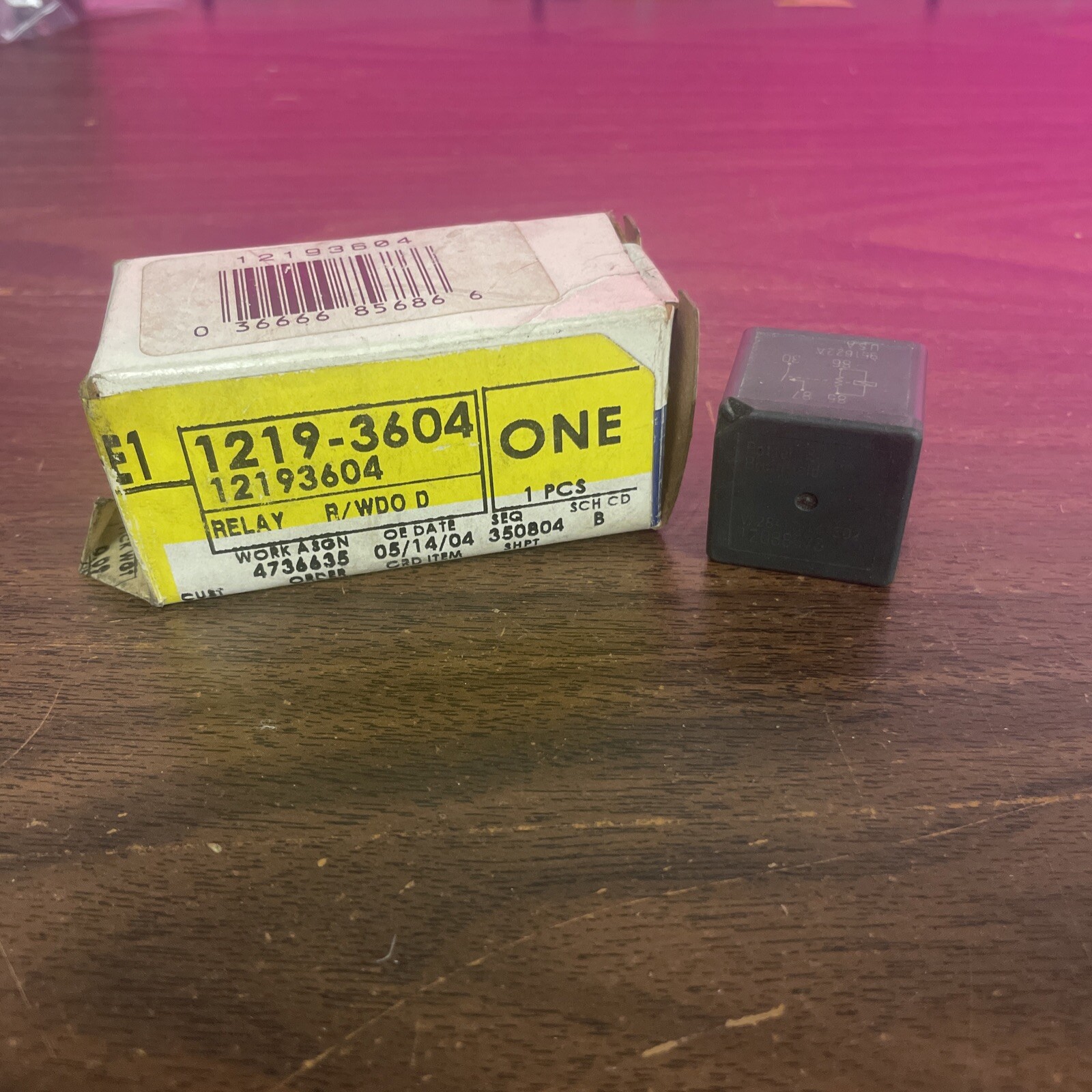 ACDelco GM Relay PN 12193604 OEM for sale online | eBay