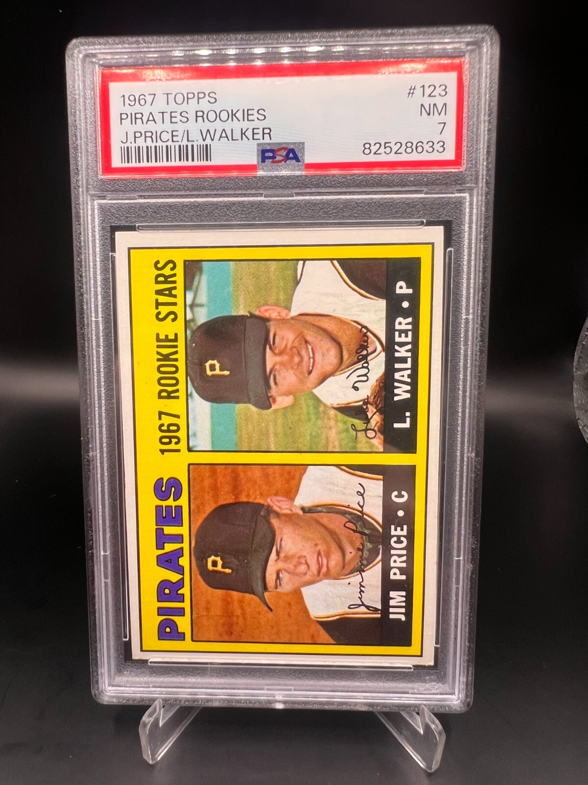 1967 Topps - 1967 Rookie Stars #123 Luke Walker, Jim Price (RC) for ...