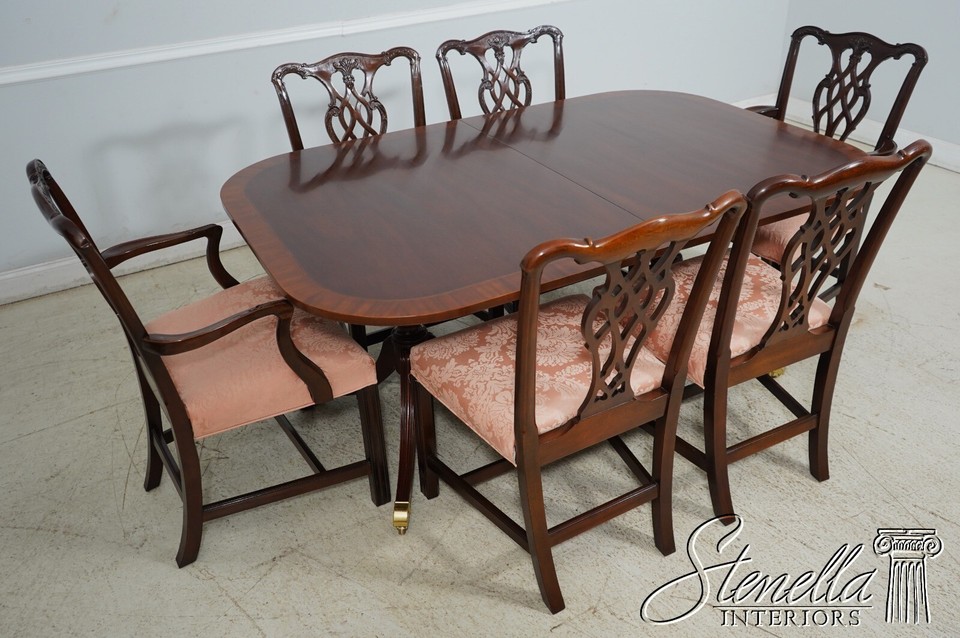 L66075EC: COUNCILL CRAFTSMEN 9 Piece Inlaid Mahogany Dining Room Set | eBay