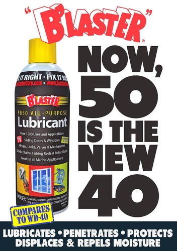 BLASTER All Purpose LUBRICANT 8 oz Aerosol spraY pEnETRaTiNg Oil B ...