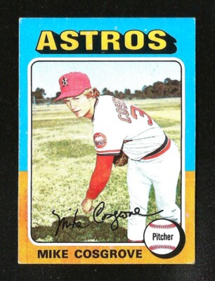 1975 Topps SET BREAK #96 MIKE COSGROVE RC HOUSTON ASTROS (SB1) | eBay