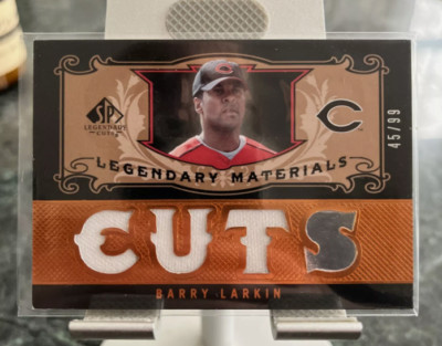 2007 SP Legendary Cuts - Legendary Materials #LM-BL Barry Larkin /99 | eBay