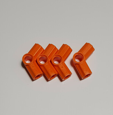 4x Lego Technic NEW Pin Connector #5 32015 Orange 5 technology 112,5 ...