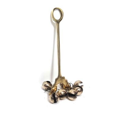 Korean Shaman (Mudang) bronze 7 Drops Seven Star Drops Rattle Bell ...