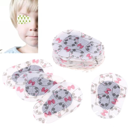 20pcs cartoon kids crossed lazy eye amblyopia disposable adhesive eye ...