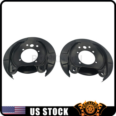 New Rear RH & LH Brake Backing Plates Pair For 2005-2020 Nissan Xterra ...