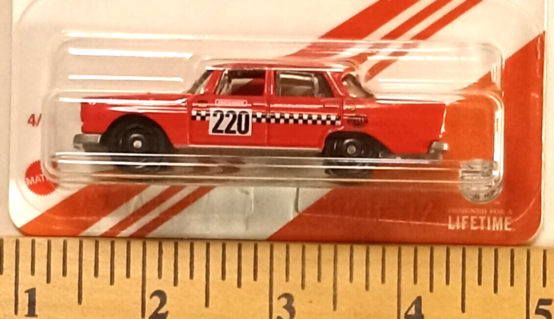 Matchbox Target RED #4/6 Mercedes Benz 220 SE Sedan | eBay