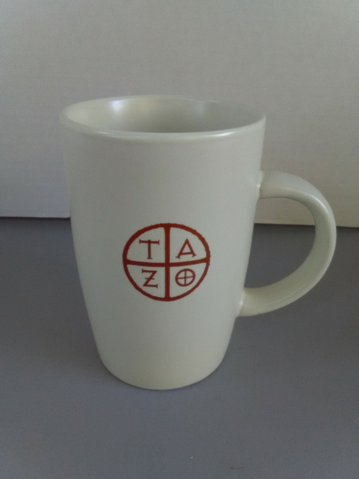 Starbucks 2012 TAZO Creamy Pale,Beige,Tan Coffee Tea Cup Mug 11.8 fl.oz ...