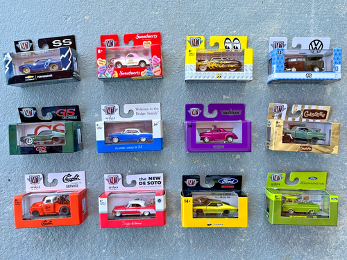 M2 MACHINES Lot of 12 Cars, Trucks, Vans All in Sealed Boxes | eBay