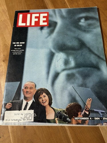 1964 LIFE MAGAZINE September 4, 1964 LBJ at Convention THE BIG SHOW IN ...