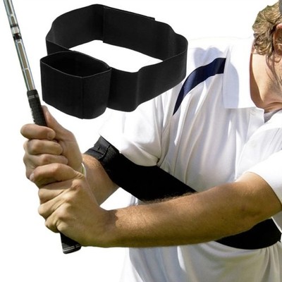 Golf Swing Training Aid Golf Arm Band Posture Motion Correction Belt ...