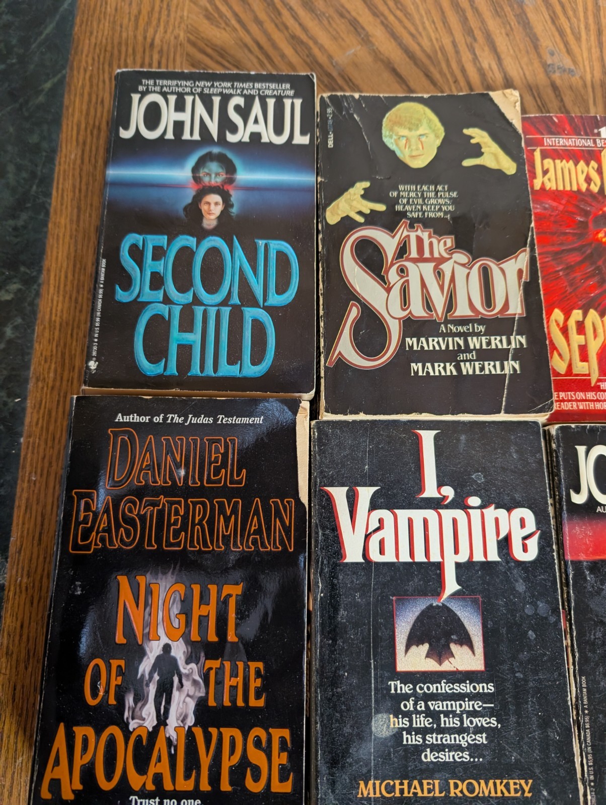 LOT OF 10 PAPERBACKS FROM HELL VINTAGE HORROR 1970's & 1980's OOP | eBay