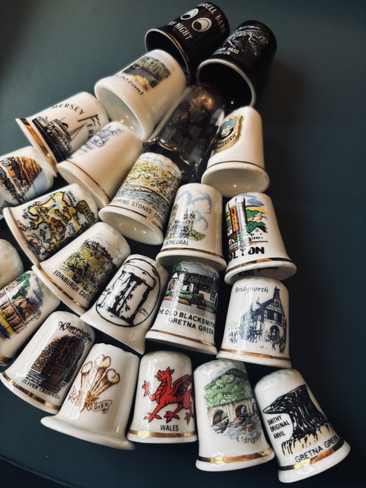 Thimbles Mixed Collection Job Lot 24. Some interesting ones. | eBay UK