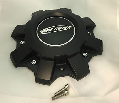 PRO COMP ALLOYS FLAT MATTE BLACK WHEEL RIM CENTER CAP 3320 PC/AEWC ...