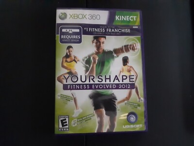Your Shape Fitness Evolved 2012 Microsoft Xbox 360 Ubisoft Bink Video ...