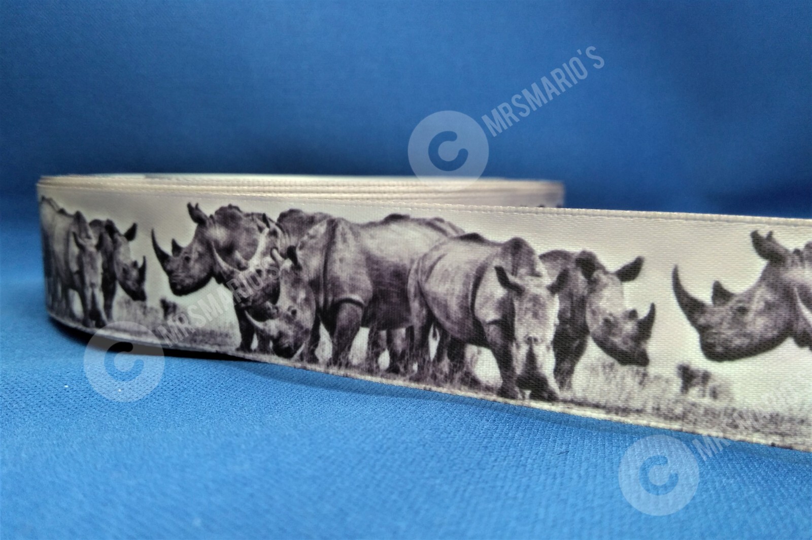 Rhinoceros Rhino wild animal satin cake/hair/craft ribbon @ MrsMario's ...