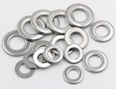 20-1000pcs M1.6 to M10 Stainless Steel Flat Washer Plain Washer Gasket ...