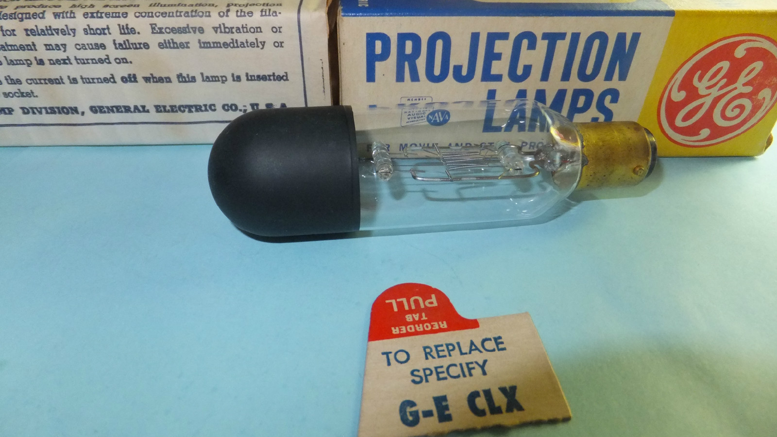 CLX / CMB Bulb Lamp 120v 300w for Viewlex & Brumberger SLIDE Projector ...