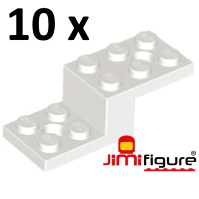 NEW 10 x LEGO 5x2x1 1/3 Step Bracket White 11215 Genuine Bulk Lot 2x5 ...