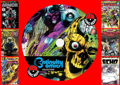 Continuity Comics On PC DVD Rom (CBR Format) | eBay