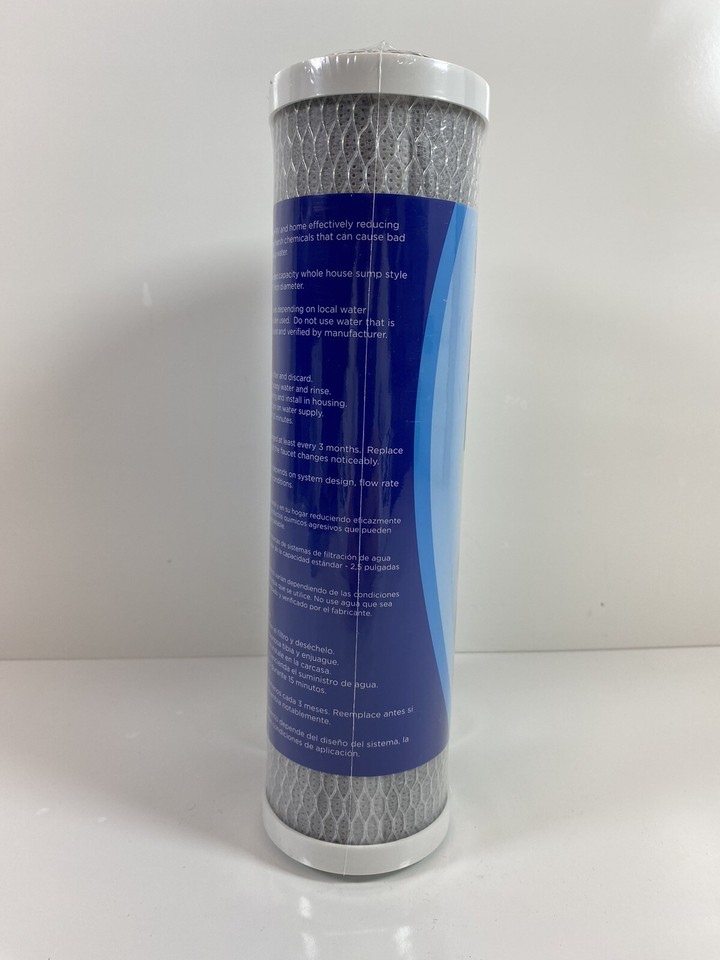Clear2O Advanced CTO1102 Solid Carbon Filter Cartridge Whole House 10 ...