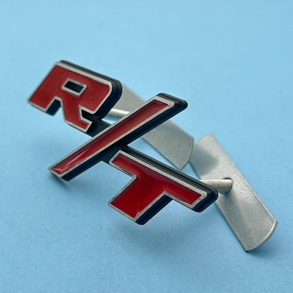 For RT Emblems Front Grille R/T Replacement Badge RT Letter Nameplate ...