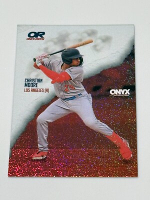 2024 Onyx Rips Baseball Christian Moore LA Angels MLB Prospect | eBay