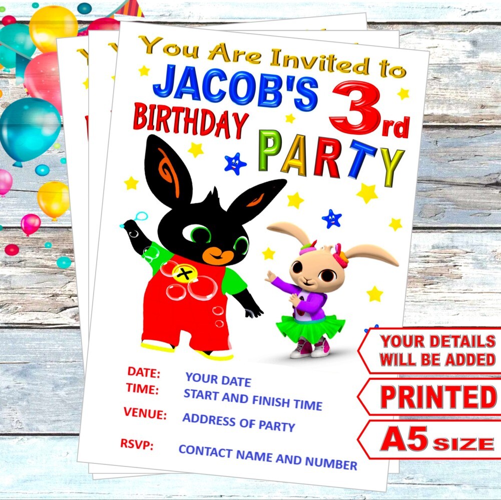 Bing Party Invites