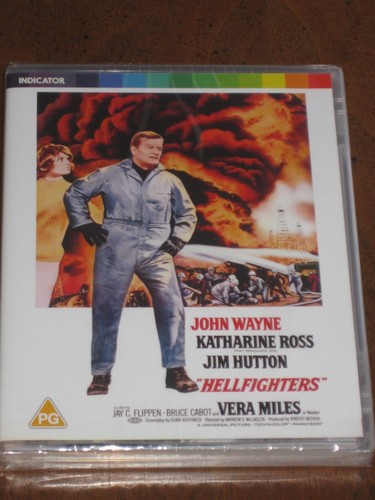 HELLFIGHTERS: Indicator Limited Ed (1968) (REGION B Blu-Ray) JOHN WAYNE - NEW!!! | eBay