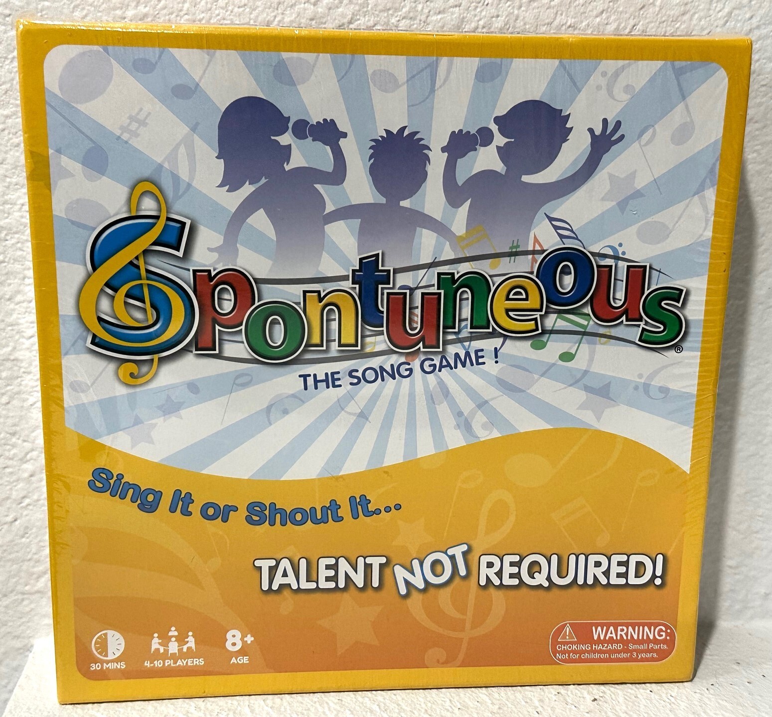 New Sealed 2018 Spontuneous The Song Game 4-10 Players 793573799425| eBay