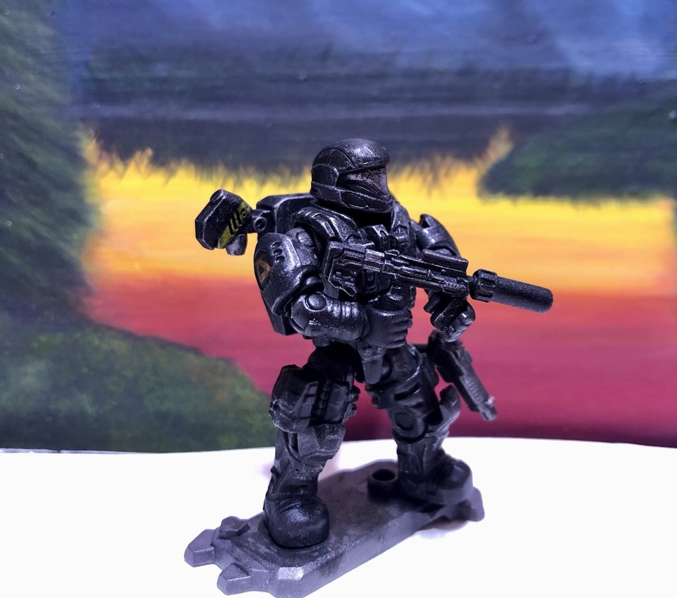 Halo Mega Construx Custom Halo 2 Bullfrog Reaper ODST Figure | eBay
