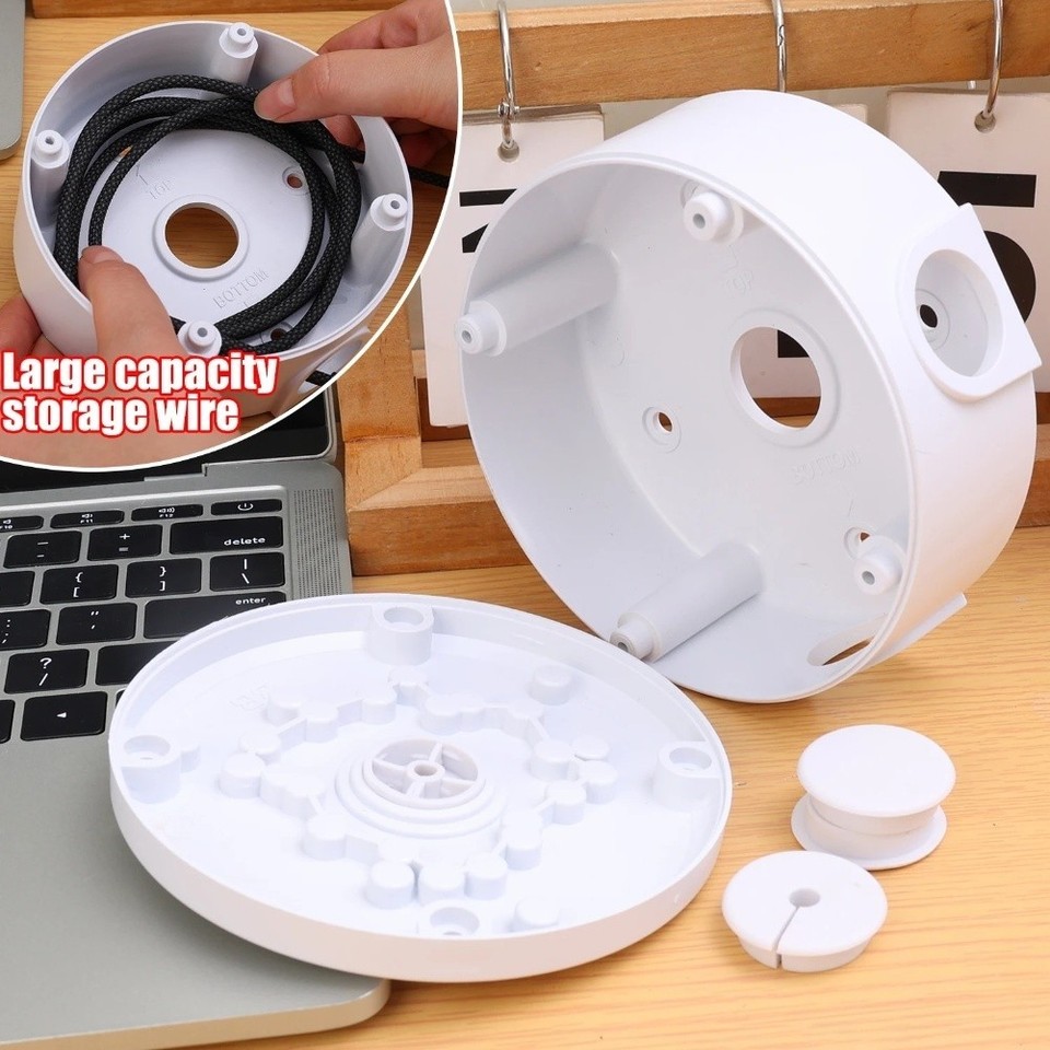 Waterproof ABS 4 Pcs Camera Junction Box with Hemispherical Mount ...