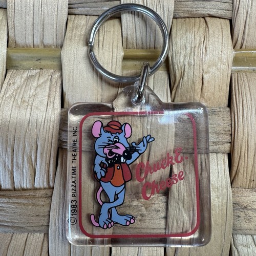 Chuck E. Cheese Key Chain Vintage 1983 New Never Used | eBay