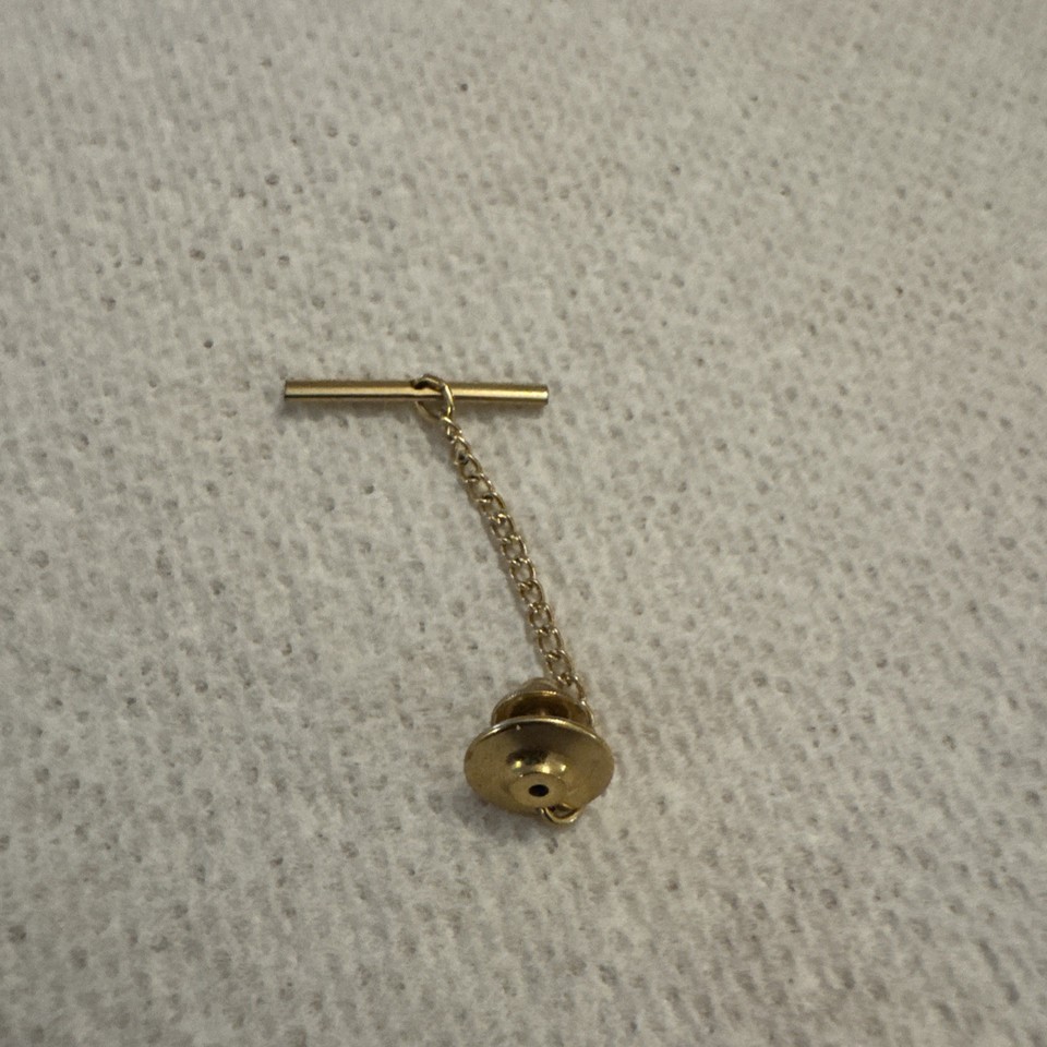 Vintage BELL TELEPHONE Labs Tie Pin 10K Gold | eBay
