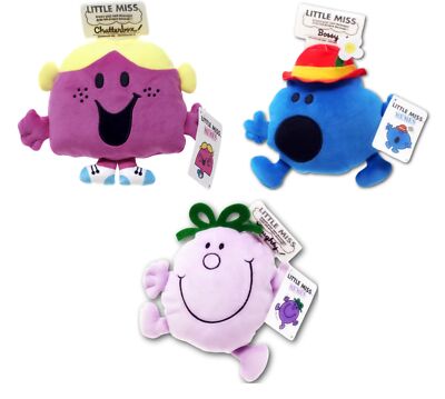 Little Miss Bossy Chatterbox Naughty Memes Stuffed Plush Toy 6in Lot 3 ...