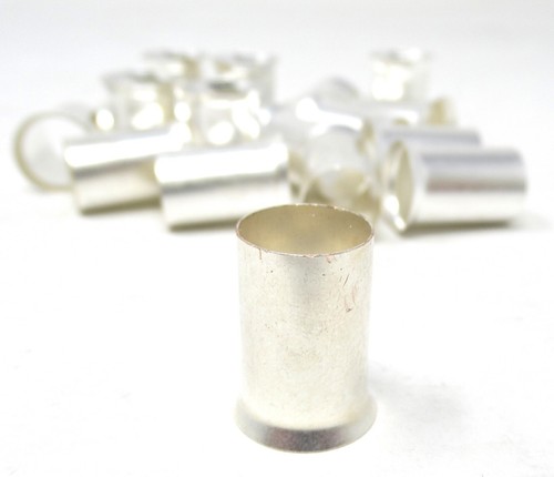 Sky High Car Audio 10 PK 1/0 Gauge Uninsulated Wire Ferrules Crimp ...