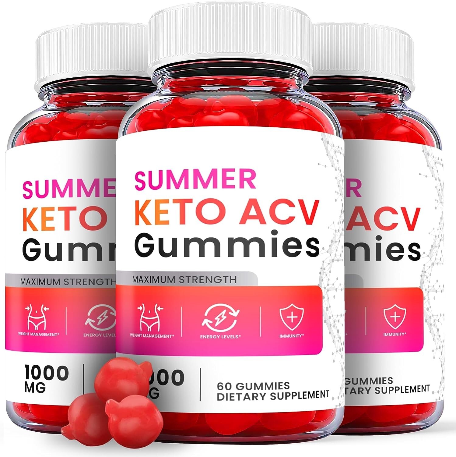 Summer Keto Gummies - Summer Keto ACV Gummies For Weight Loss, Vegan (3 ...