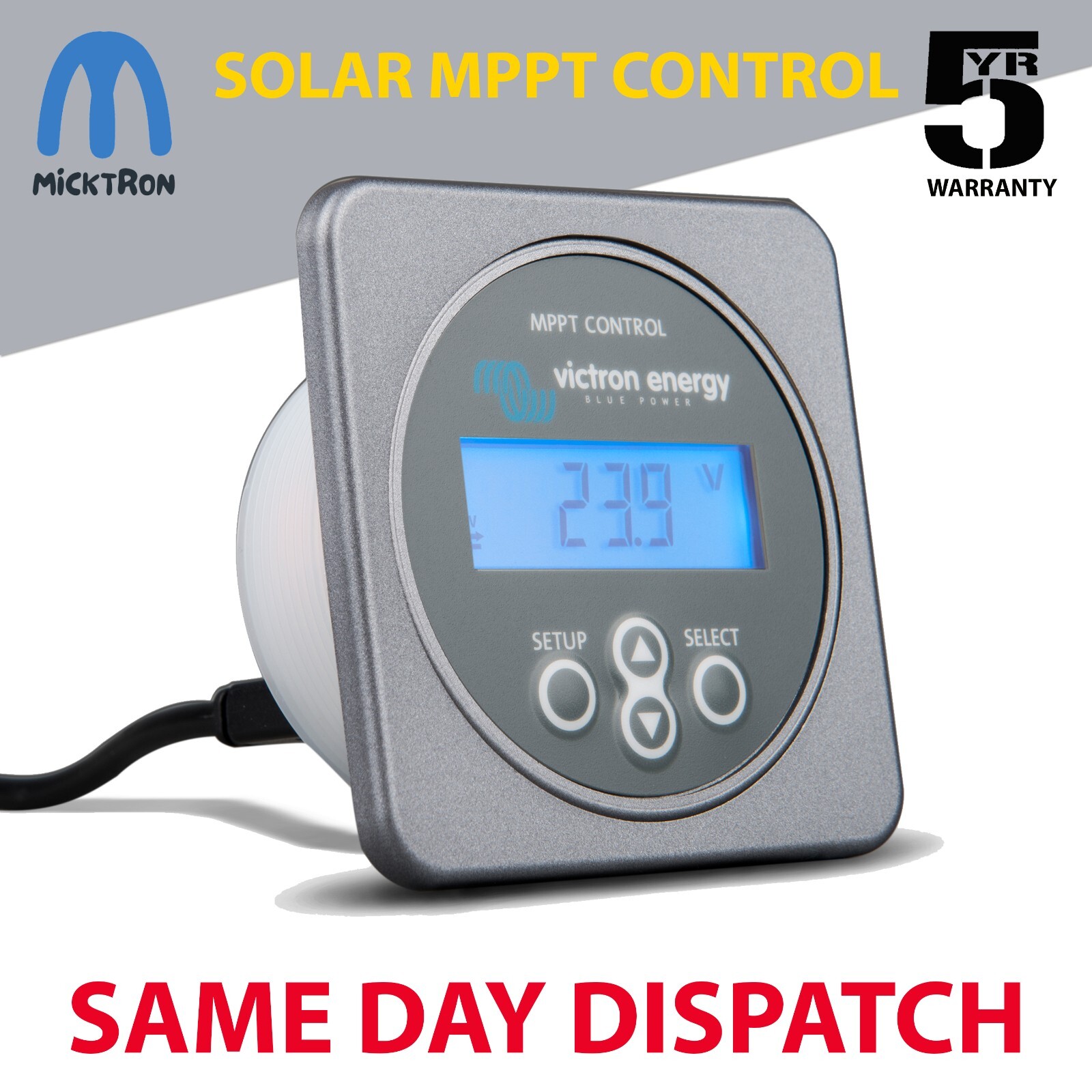 Victron Solar MPPT Control Display - SmartSolar SCC900500000 Same Day ...