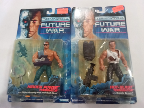 Terminator 2 Future War Figures Hidden Power & Hot Blast Terminator ...