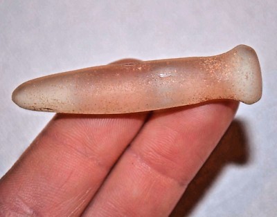 Ancient African Neolithic Hand Carved Stone Piercing Plug Hair Pin ...