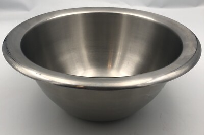 INOX Edelstahl Rostfrei Stainless 18/10 Mixing Bowl 11”x4.5” Korea 3 ...