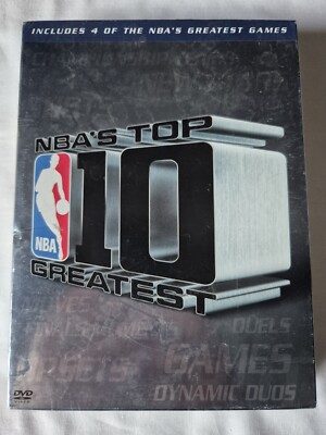 NBAs Top 10 Greatest Games Collection DVDs Dynamic Duos 5 Disc Boxed ...